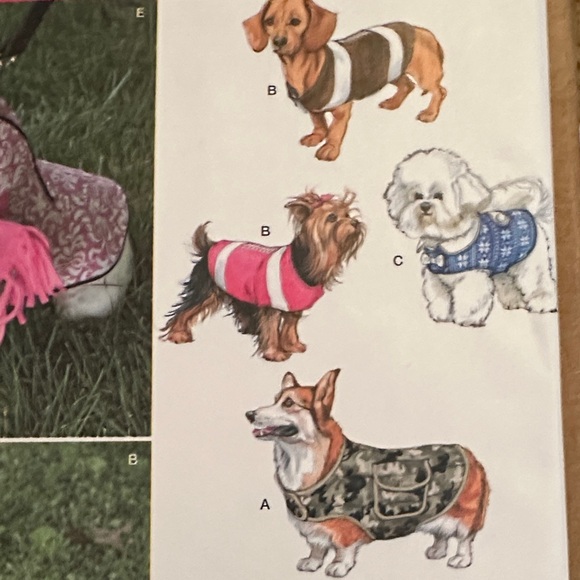 Simplicity | Dog | New Simplicity Patterns Dog Coat Pattern Uncut ...